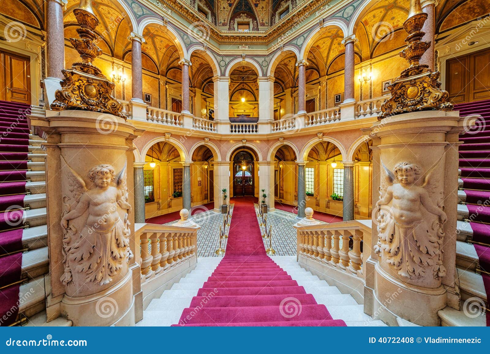 Interior of Classic Building Editorial Stock Photo - Image of classic ...