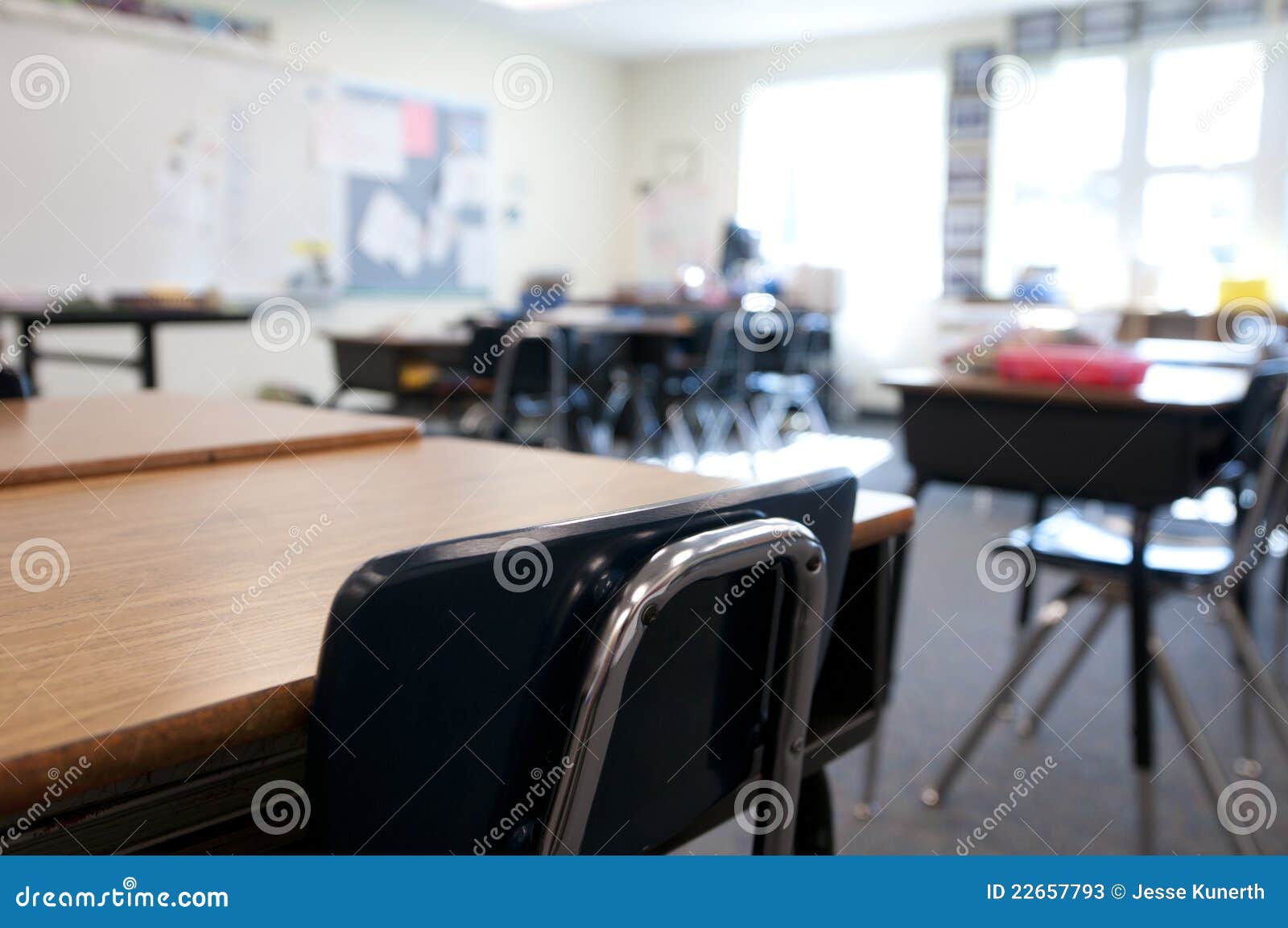 Interior of Classroom stock image. Image of board, interior - 22657793