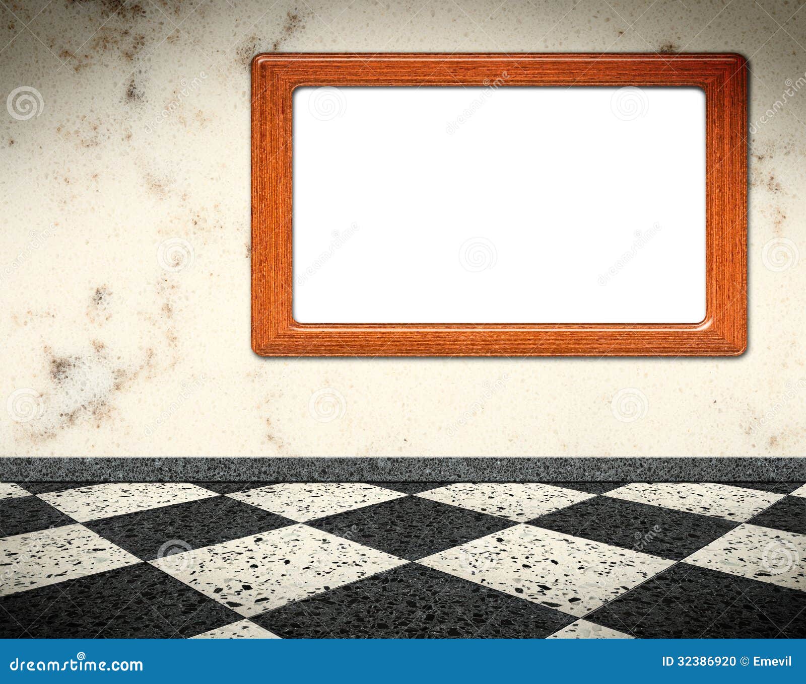 Interior with Clipping Path Frame Stock Illustration - Illustration of ...