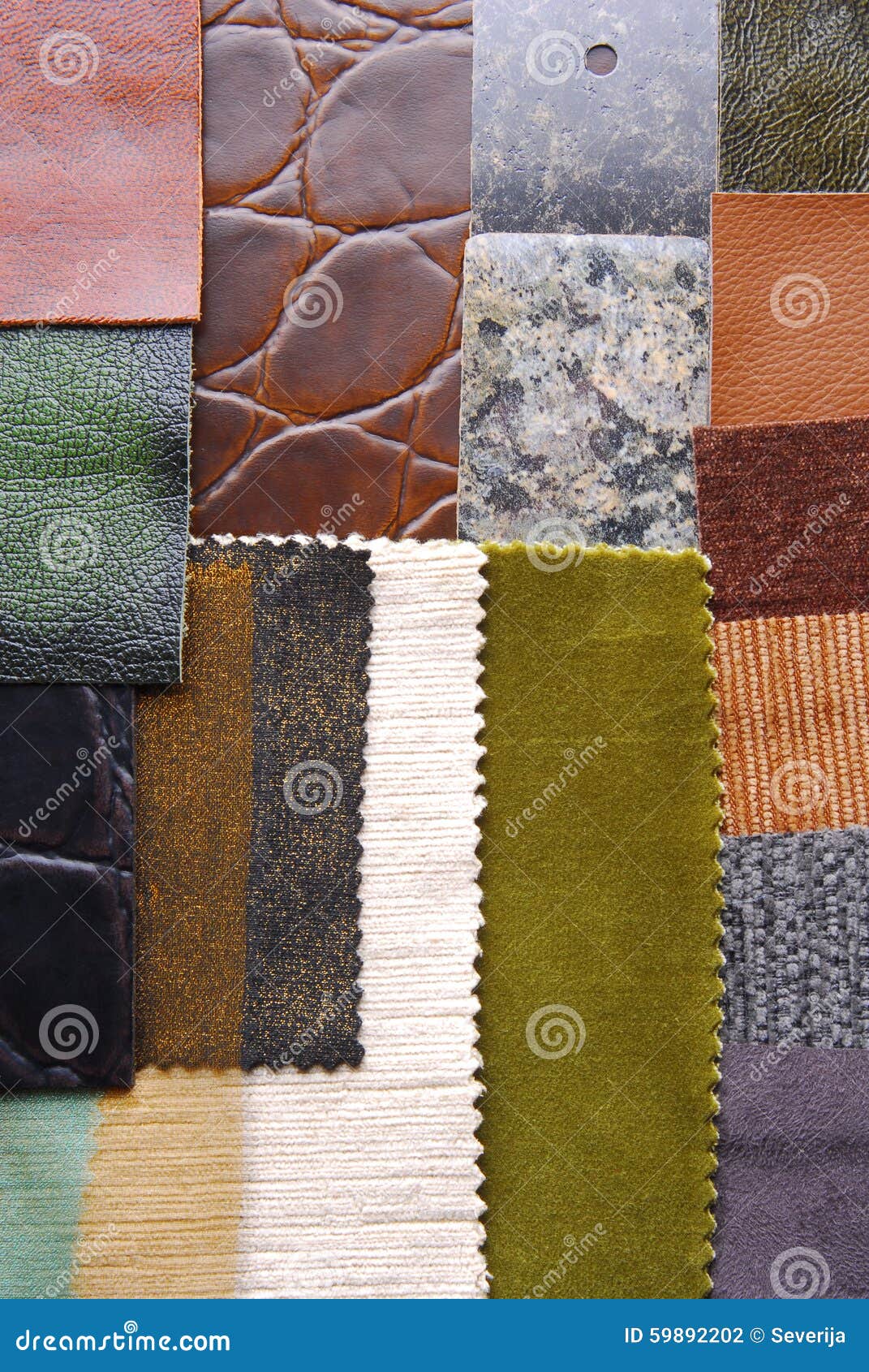 Interior Color Design Selection Stock Photo - Image of green, decor ...