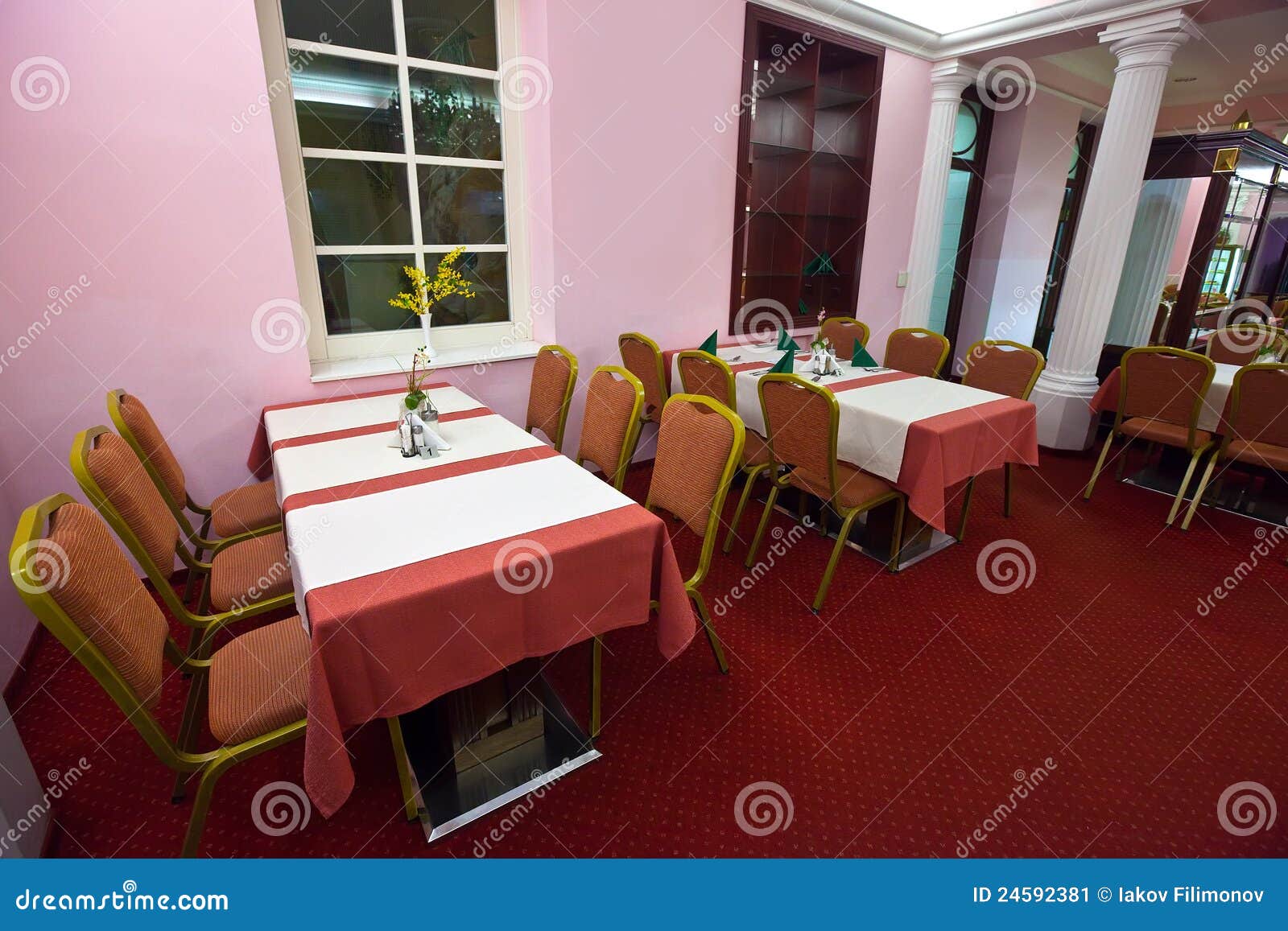 Interior of Comfortable Cafe Stock Image - Image of cafe, cafeteria ...