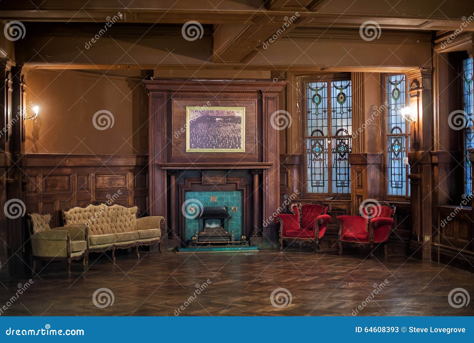 Interior Community Hall Cardiff Editorial Stock Photo - Image of ...