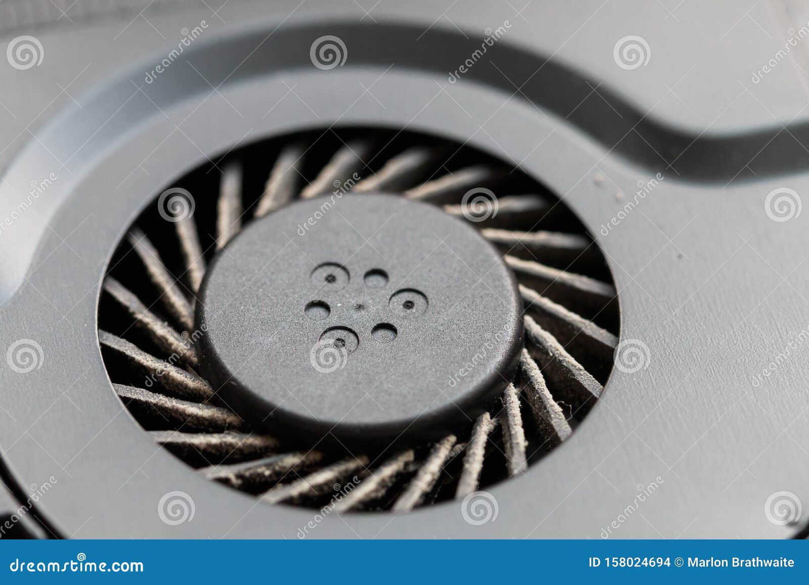 The Interior of a Computer Being Fixed. Stock Photo - Image of chips ...