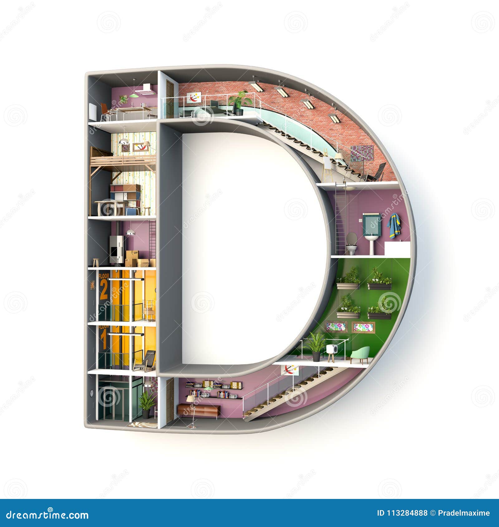 Letter D In Architecture