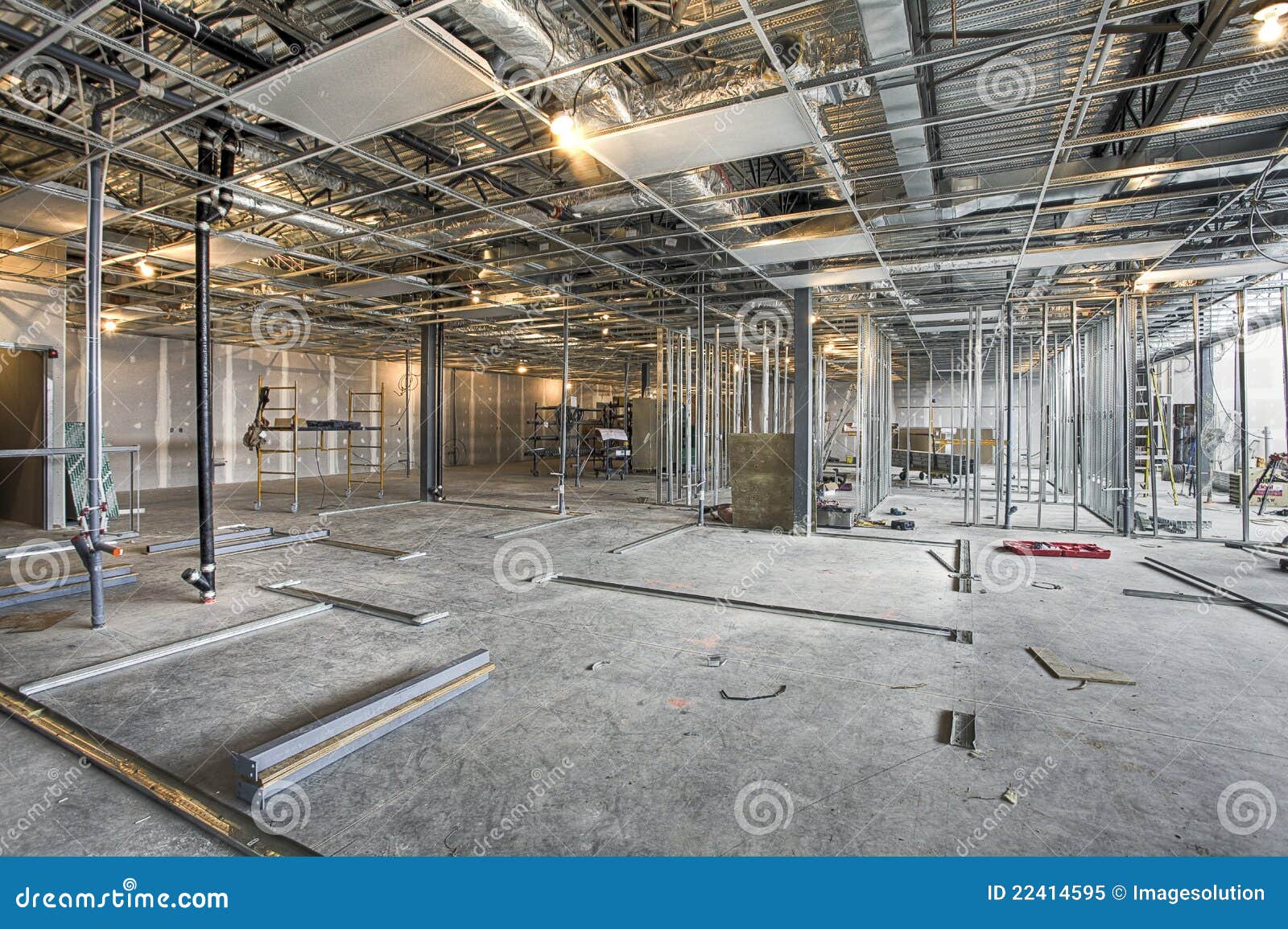 Interior Construction Site Royalty Free Stock Photo - Image: 22414595