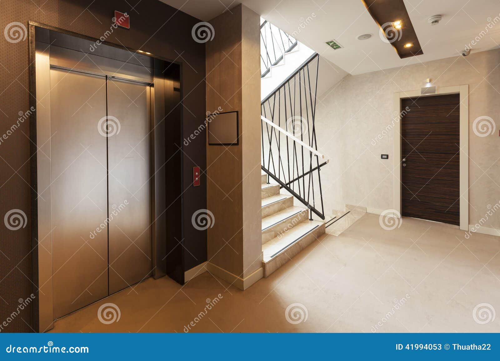 Interior With Lift Stock Image | CartoonDealer.com #9360853