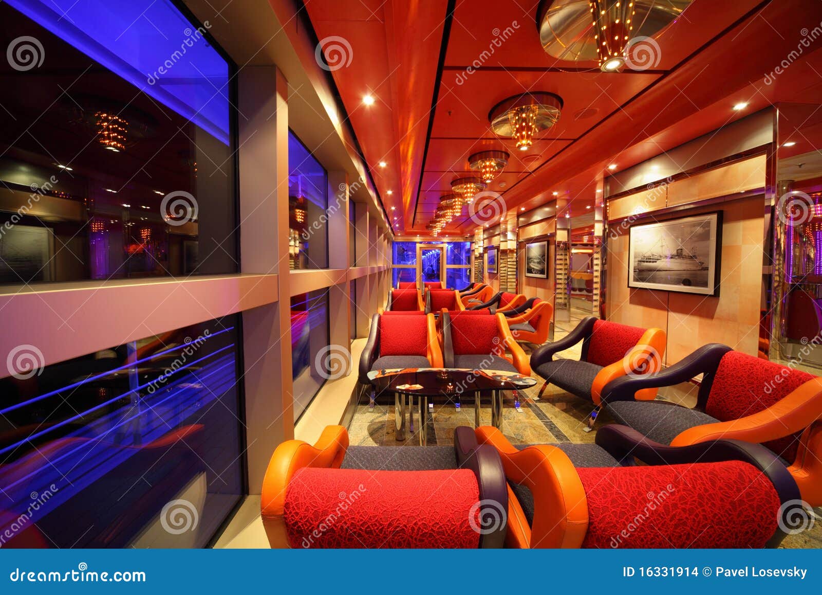 Interior of Costa Deliziosa - Newest Cruise Ship Editorial Stock Image ...