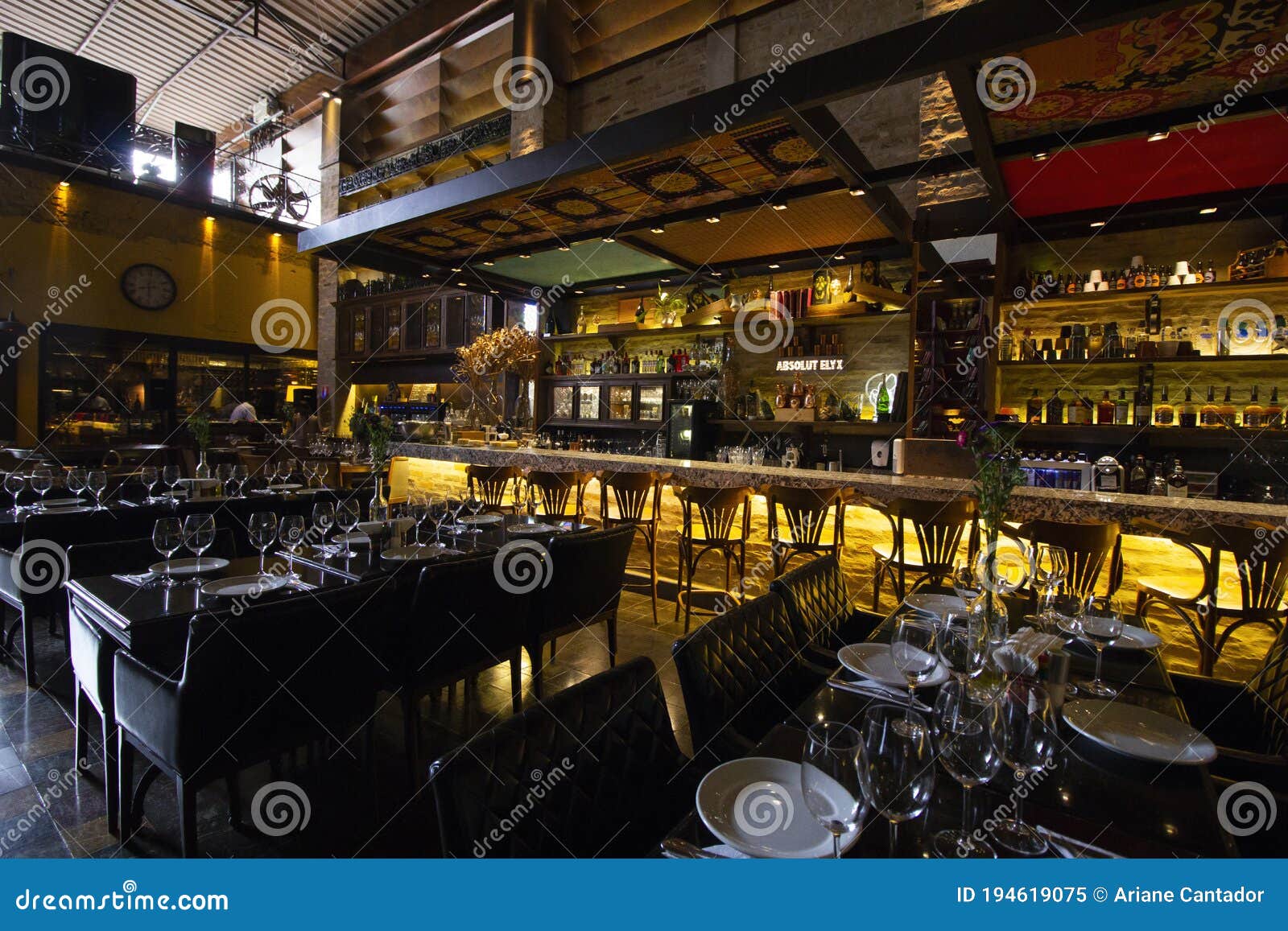 Cozy Restaurant With Green Overgrown By Grapes Terrace Located In The ...