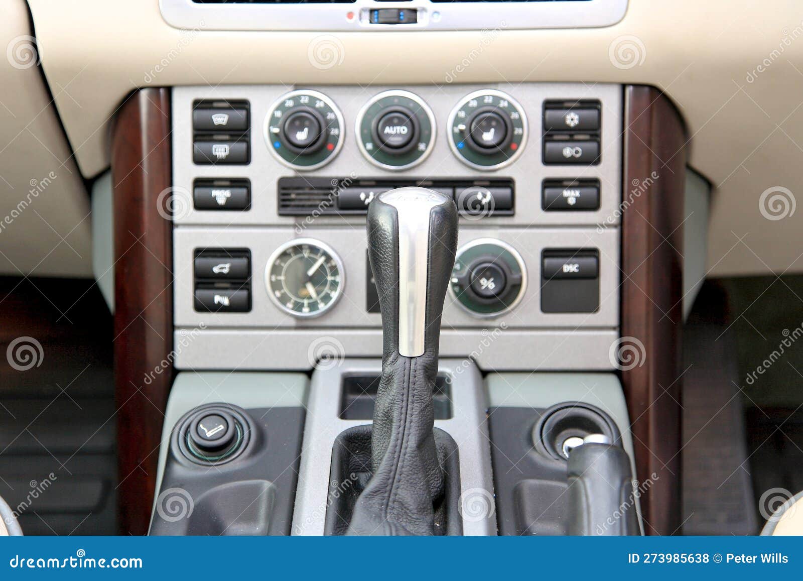 Interior Dashboard of a Motor Car Stock Photo - Image of bumper, manual ...