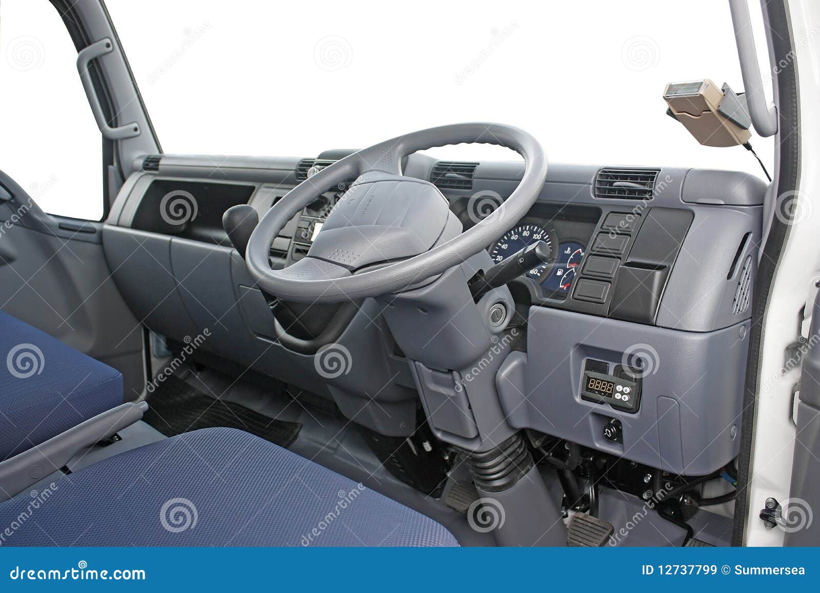 Interior De La Cabina Del Carro Imagen de archivo - Imagen de cabina ...