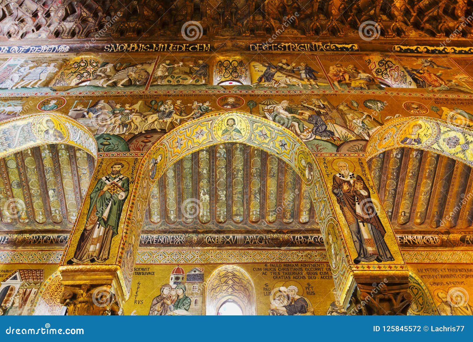 Interior De La Capilla De Palatine Foto de archivo - Imagen de palatina ...