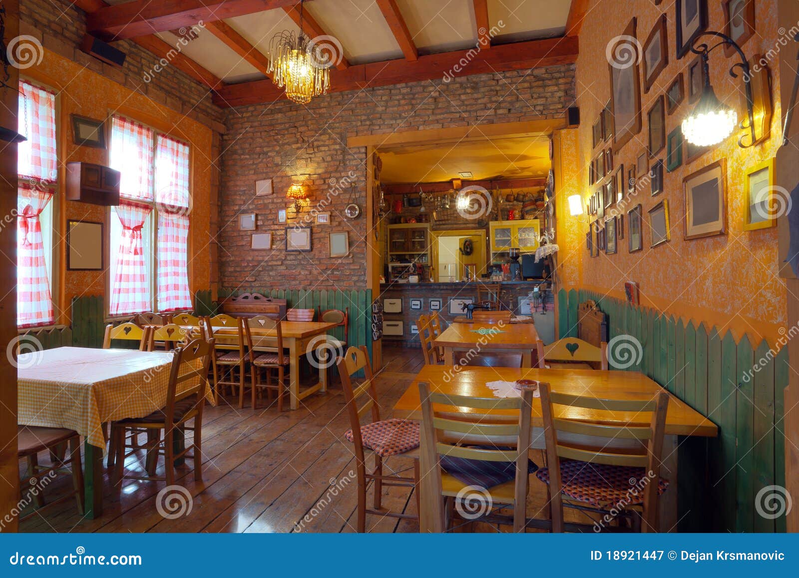 Interior de la taberna imagen de archivo. Imagen de vectores - 18921447