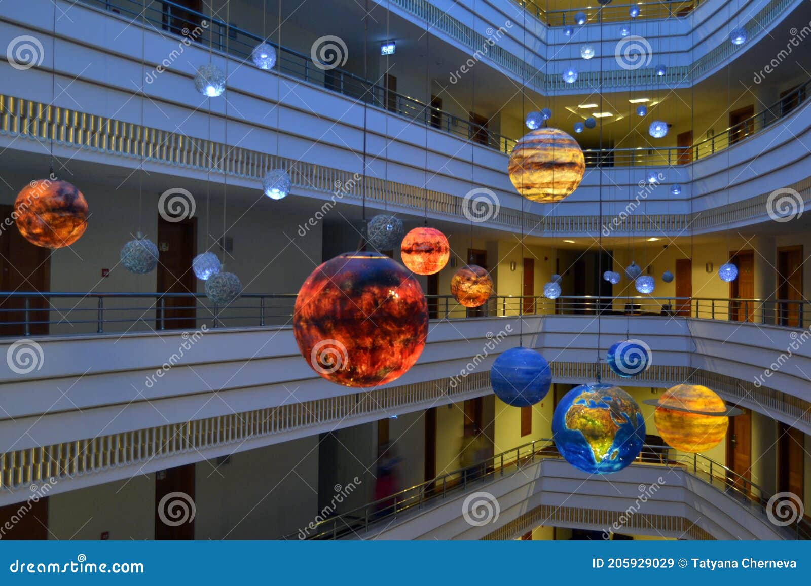 Design Decoration Universe Planet Parade Space Editorial Stock Image ...