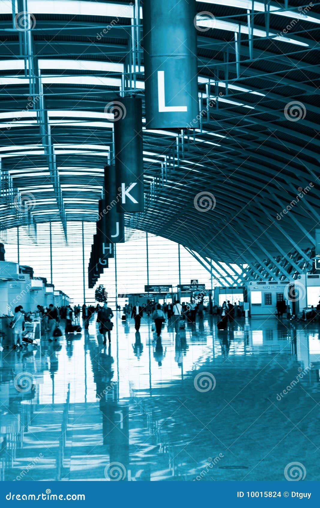 Interior del aeropuerto foto de archivo. Imagen de gente - 10015824