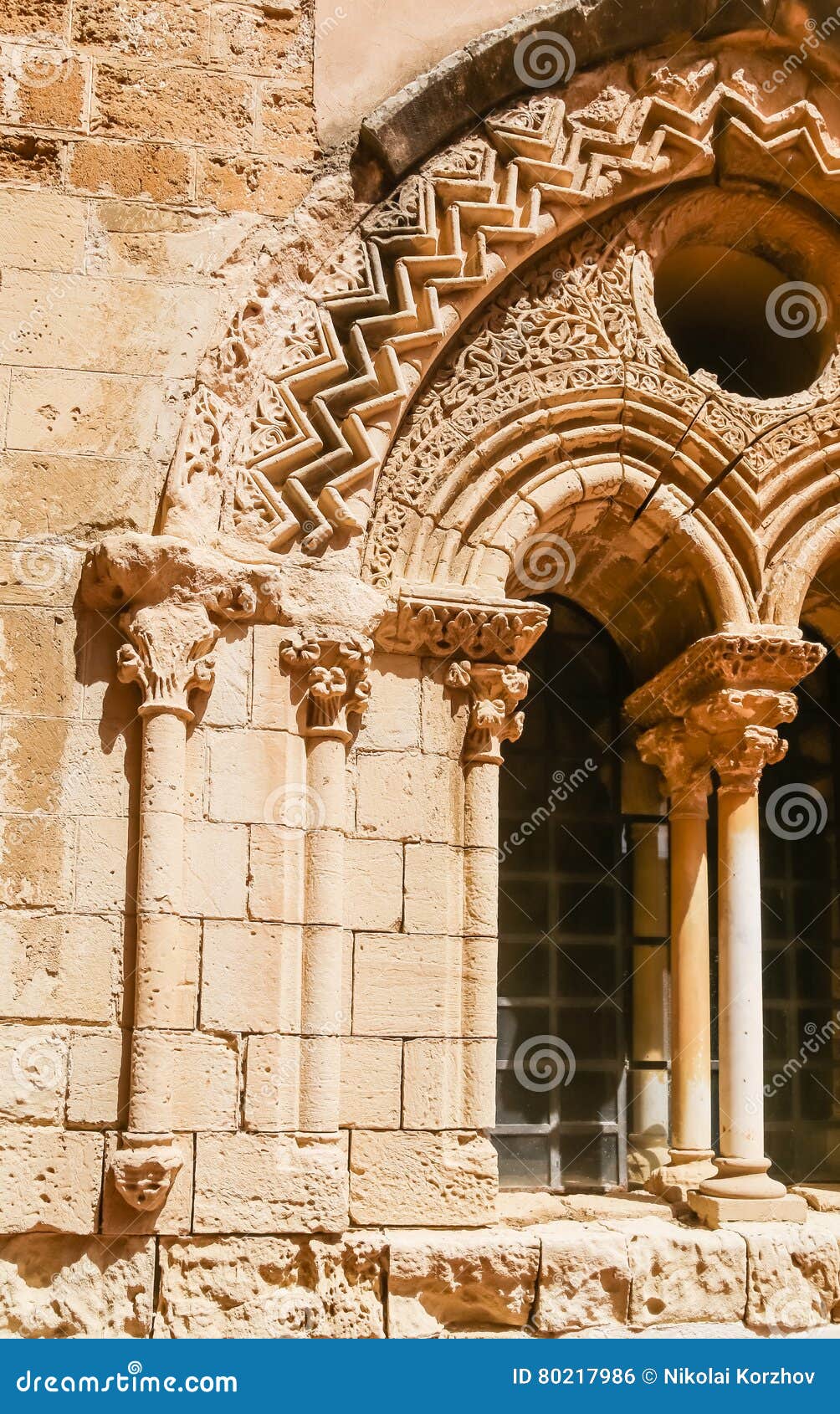 Interior Del Edificio Del Monasterio De Spirito Santo En Agrigento Foto ...