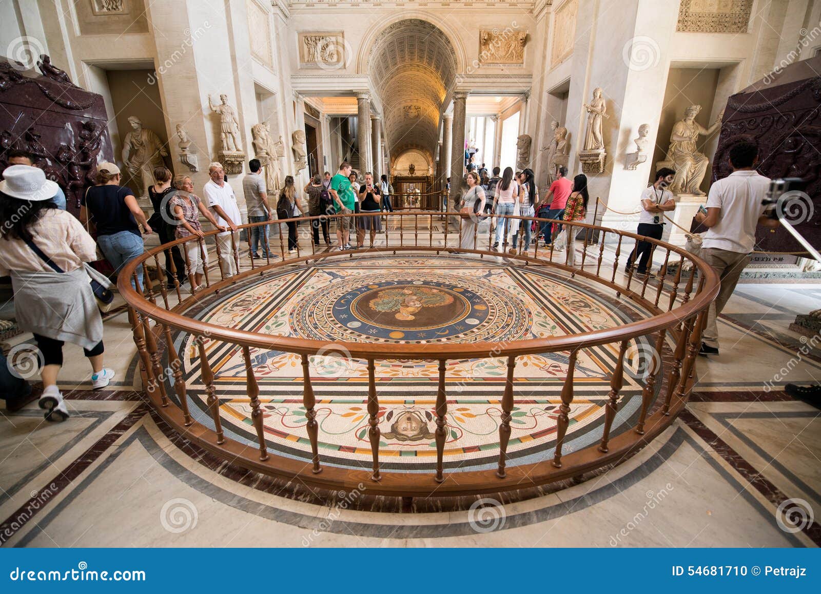 Interior Del Museo Del Vaticano Imagen editorial - Imagen de vacaciones ...