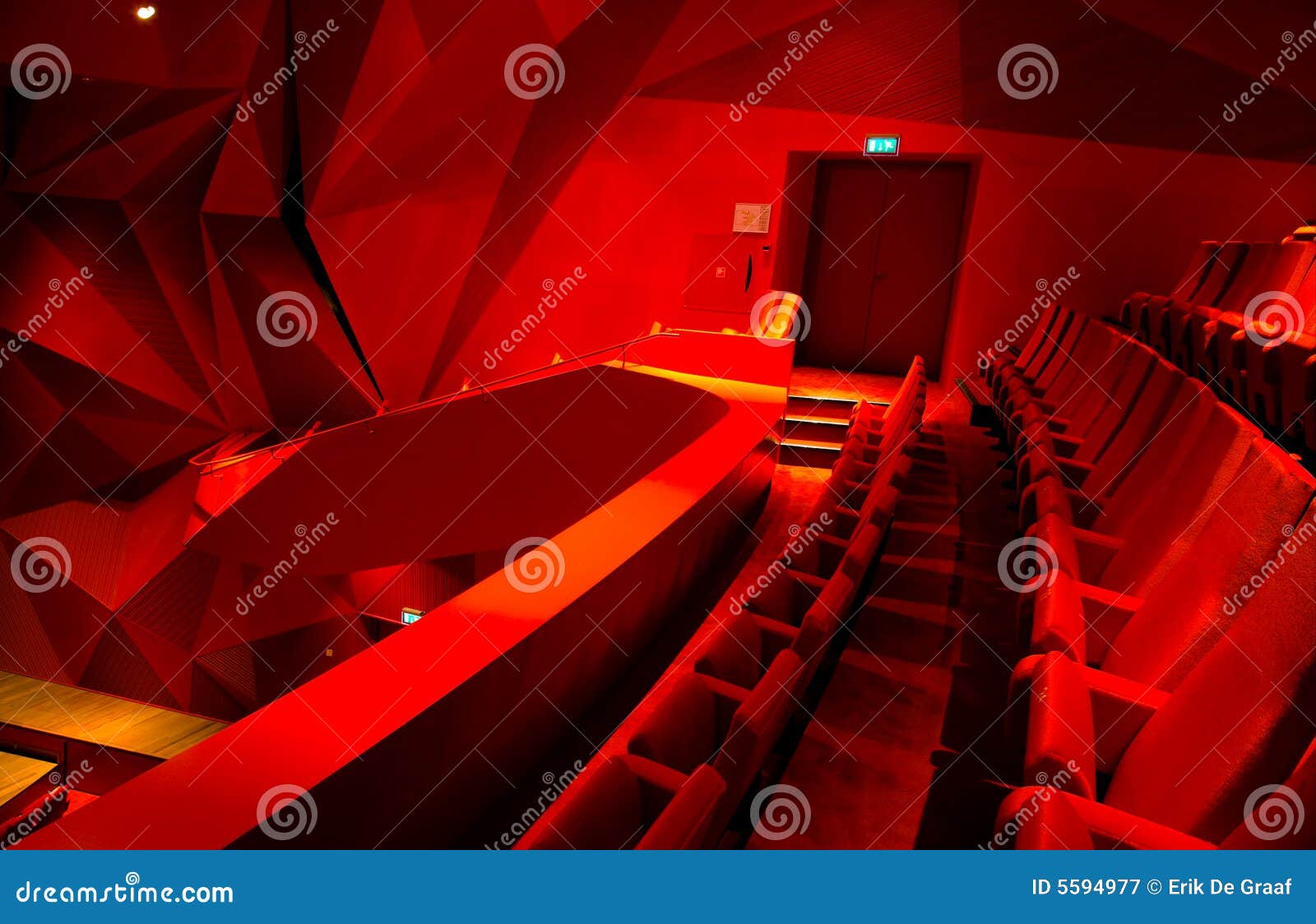 Interior del teatro imagen de archivo. Imagen de auditorio - 5594977