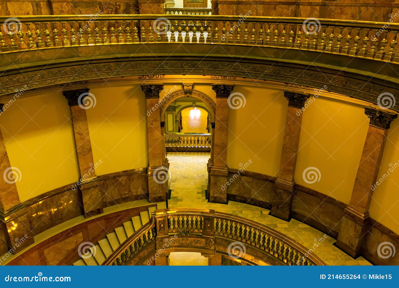 Interior of Denver Capitol Building Editorial Stock Image - Image of ...