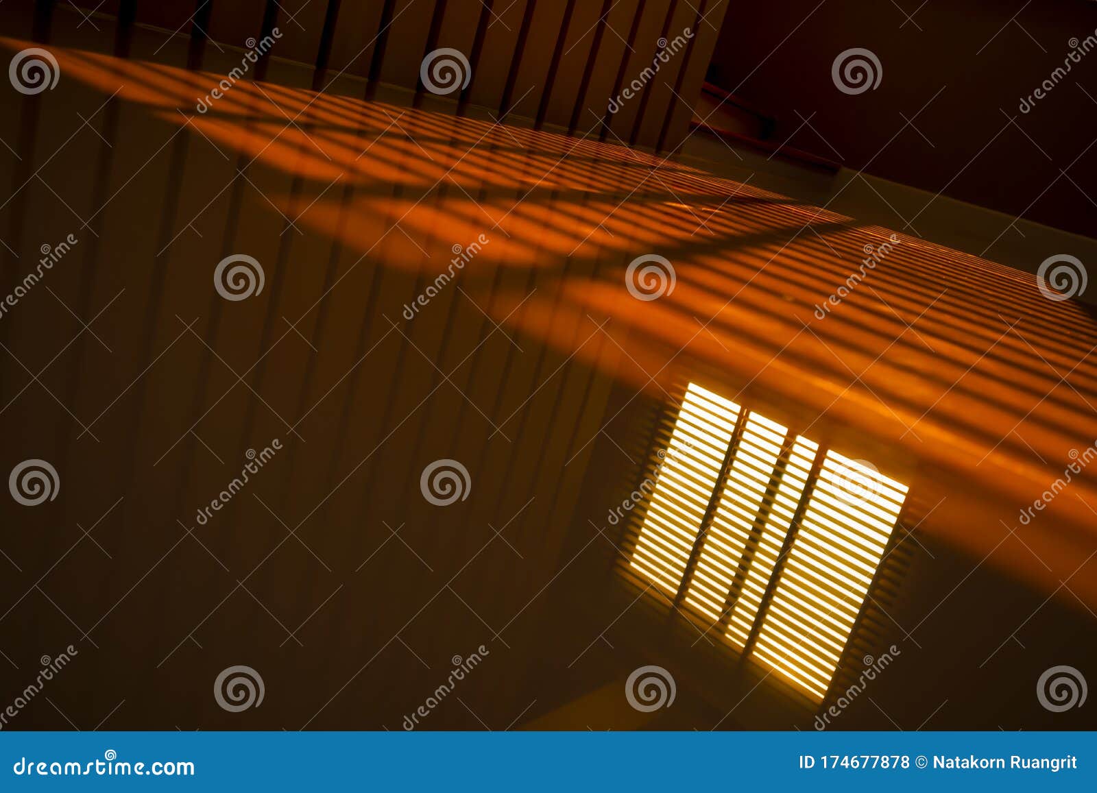 Interior Design, a Beautiful Pattern of Shiny Window Reflex on Ceramic ...