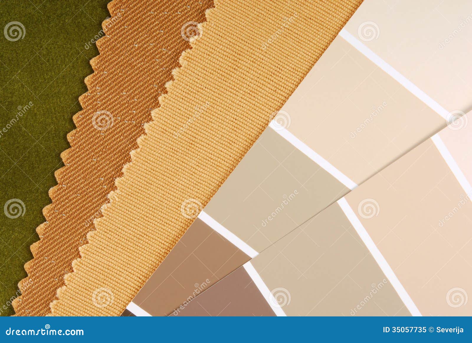 Interior Design Color Choice Stock Image - Image of cotton, creative ...