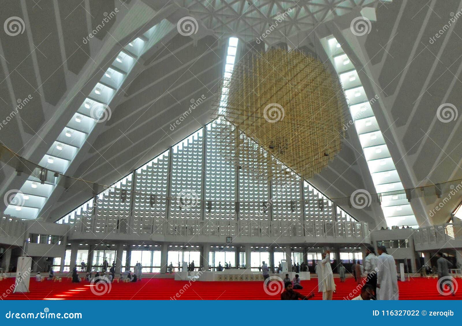 Faisal Mosque Inside