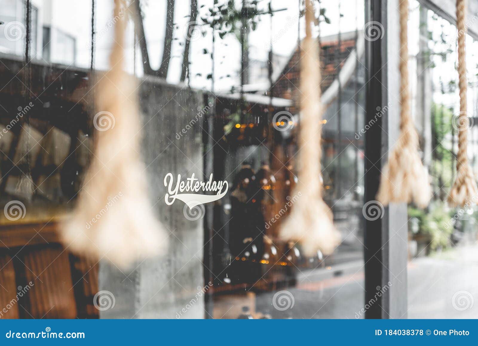 Interior Design of a Happy Bones Style, Coffee Shop, Cafe Stock Photo ...
