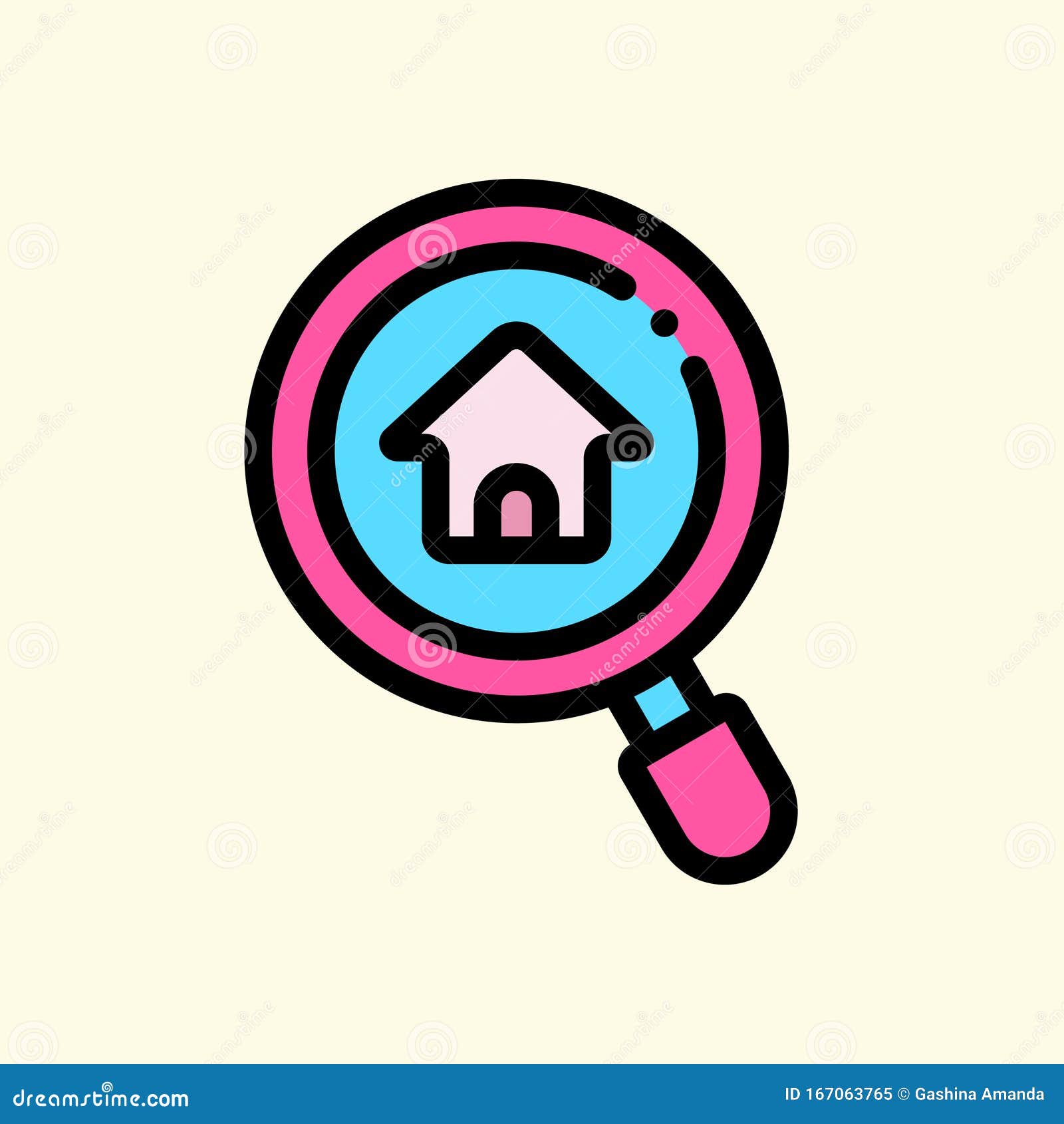 Interior Design Icon Vector Graphic Download Template Stock Vector ...