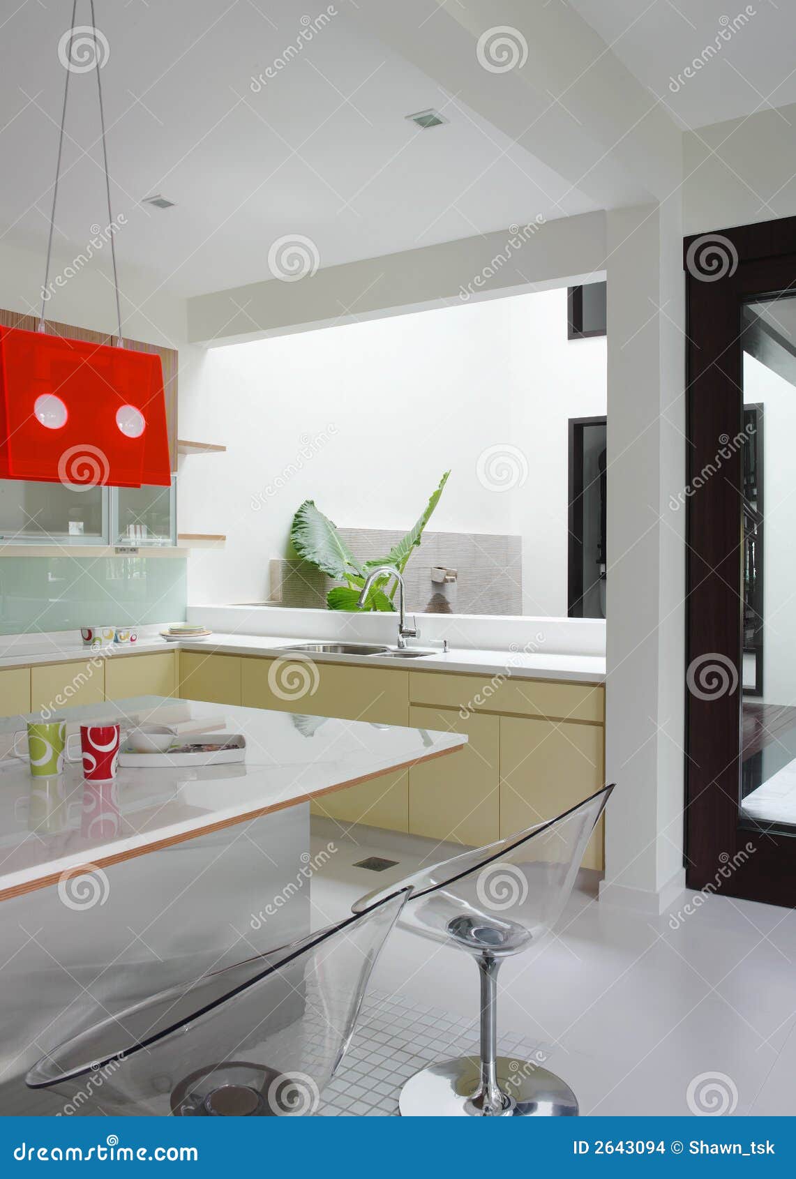 Interior design - kitchen stock photo. Image of floor - 2643094