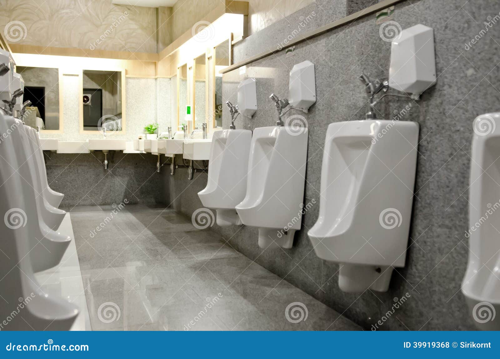 Interior Design of Men S Toilet Stock Photo - Image of ceramic, design ...