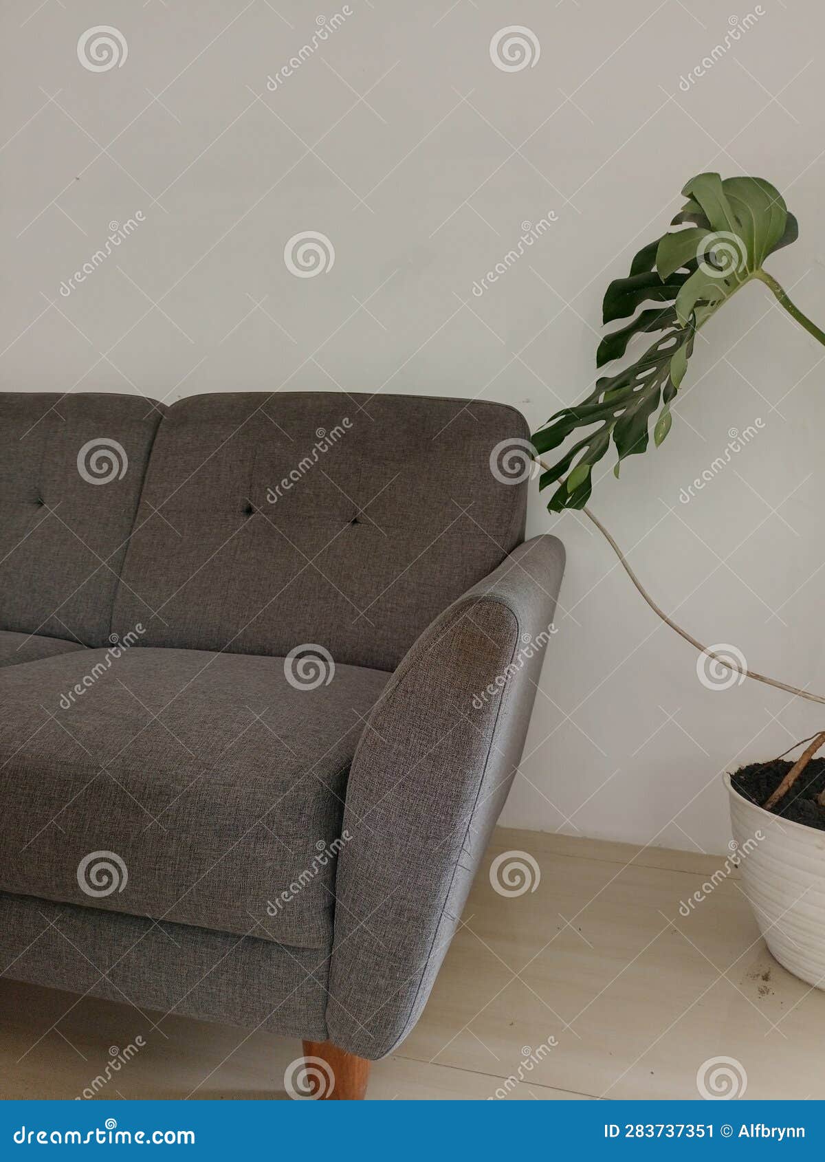 Interior Design for a Minimalist Cafe Waiting Room Stock Image - Image ...