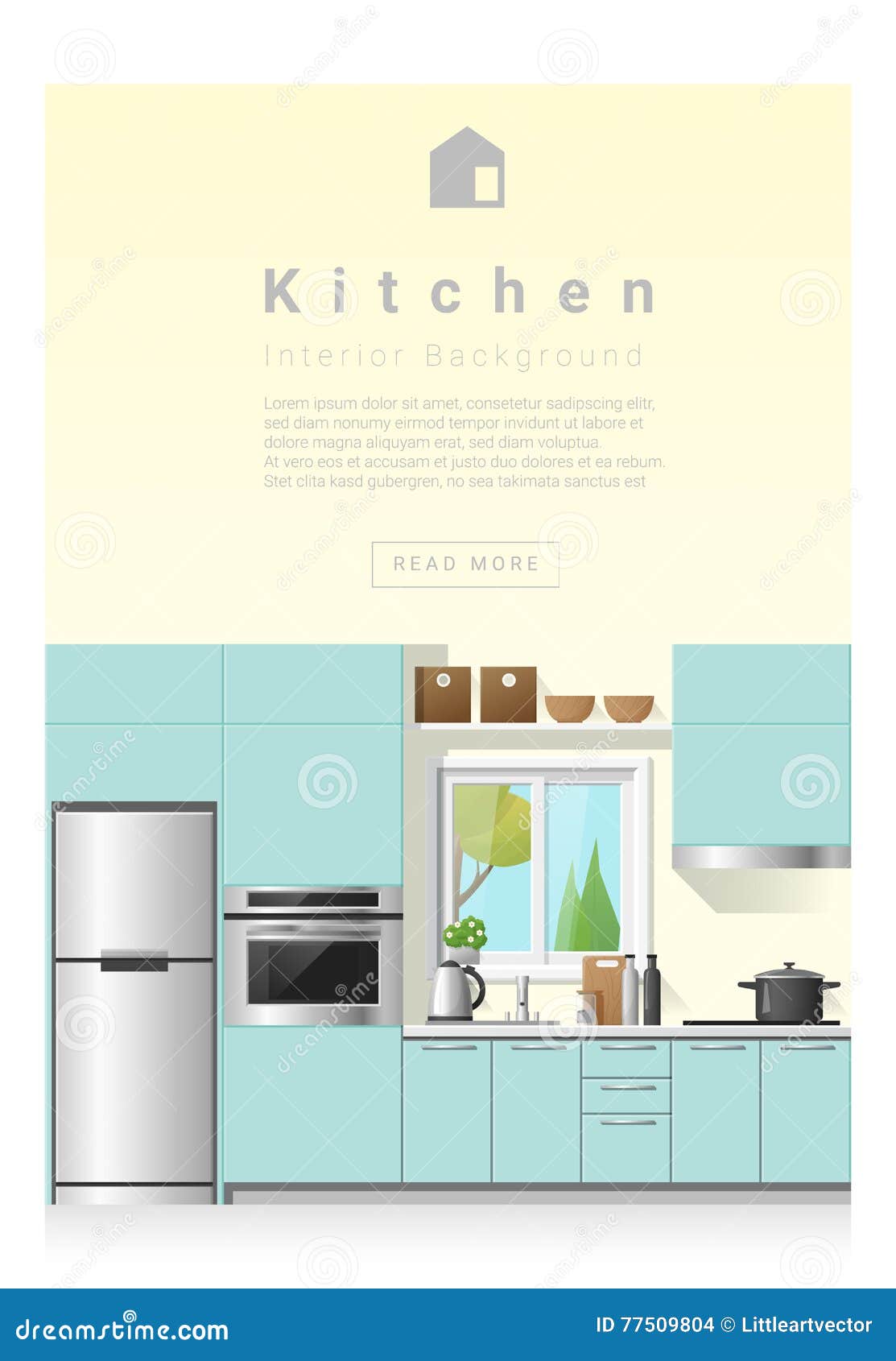 Kitchen Banner, Vector. Wording Design Isolated On Black Background. My ...