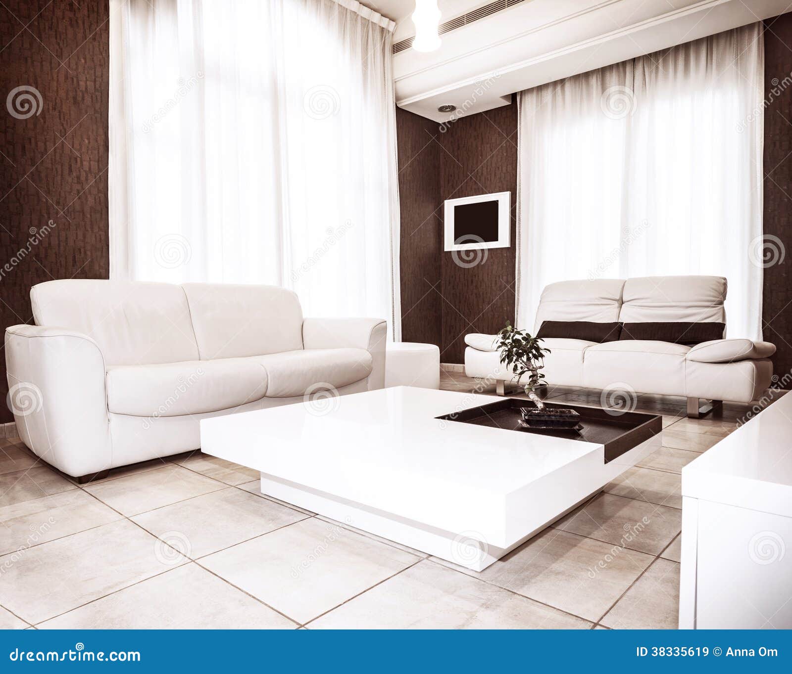 Interior design moderno immagine stock. Immagine di interno - 38335619