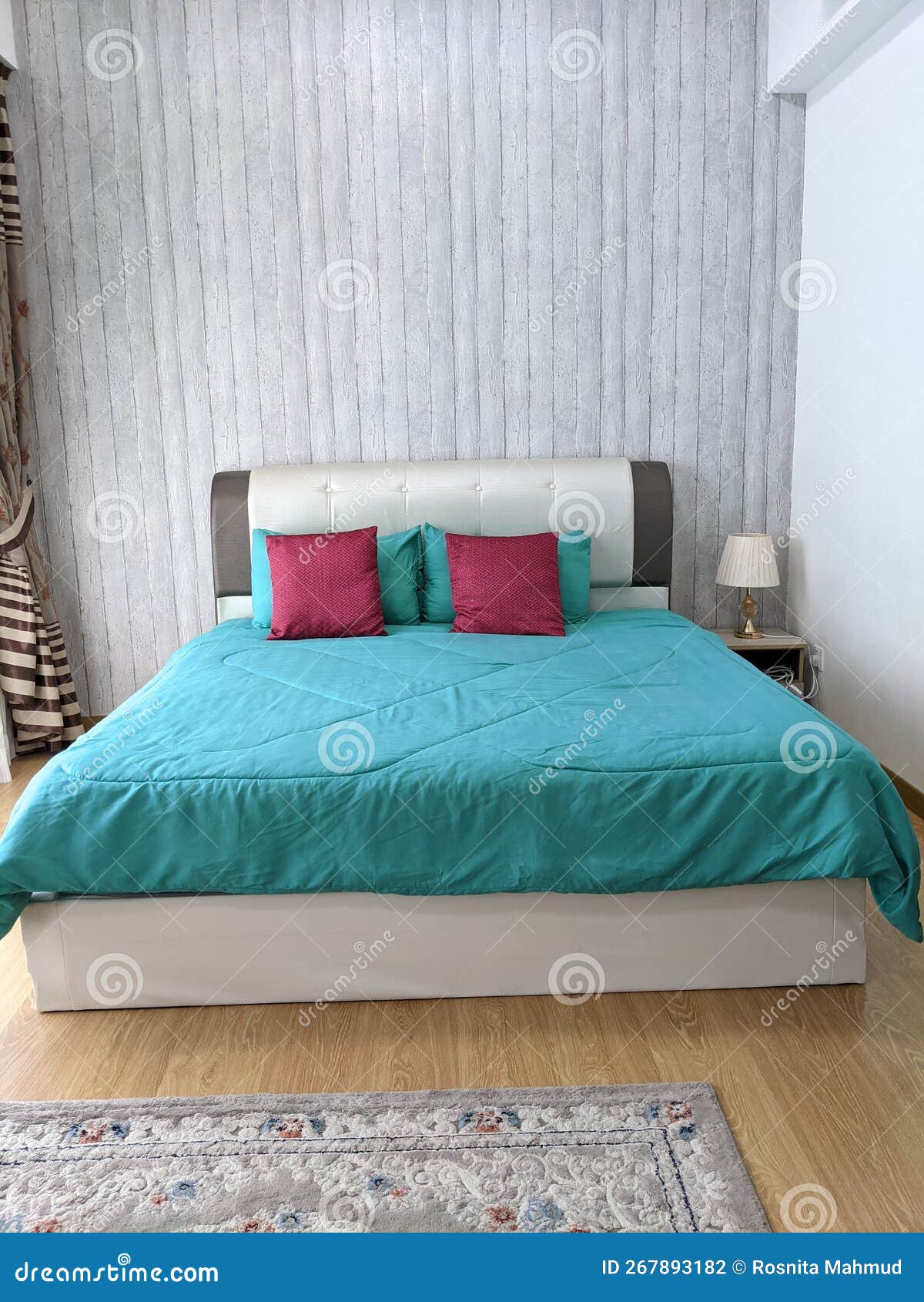 Interior Design for Normal House Decoration Stock Photo - Image of wood ...