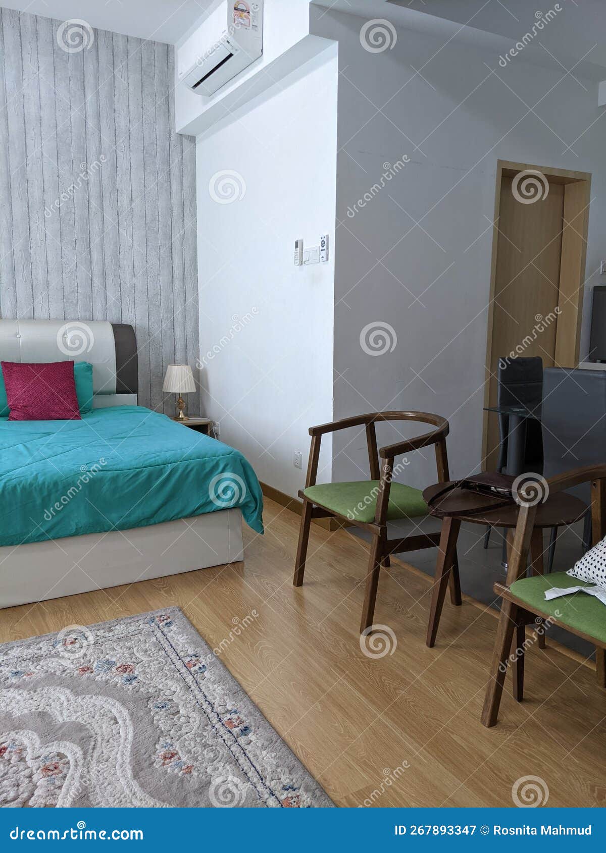 Interior Design for Normal House Decoration Stock Image - Image of ...