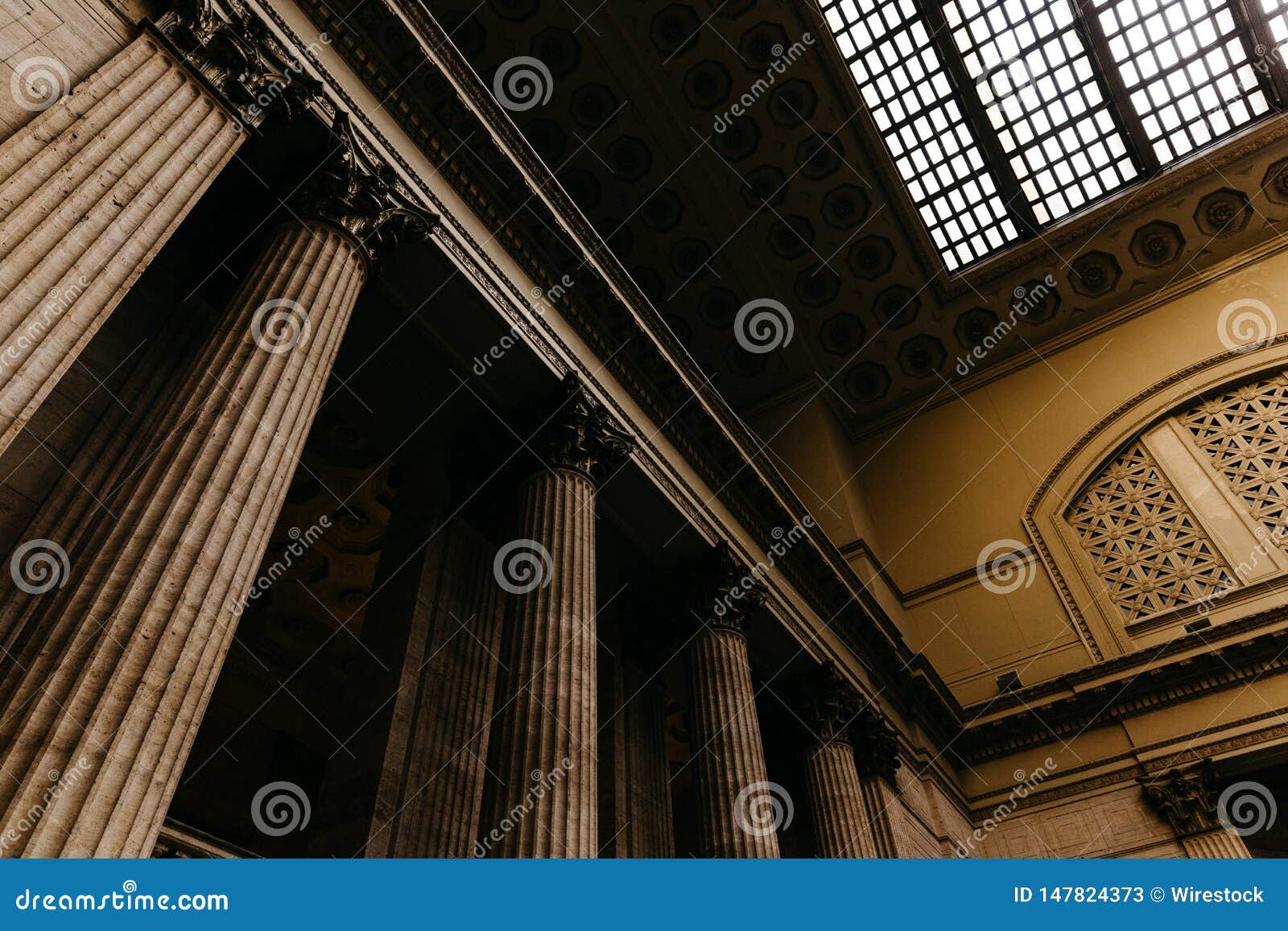 Interior Design of an Old Architecture Stock Image - Image of house ...