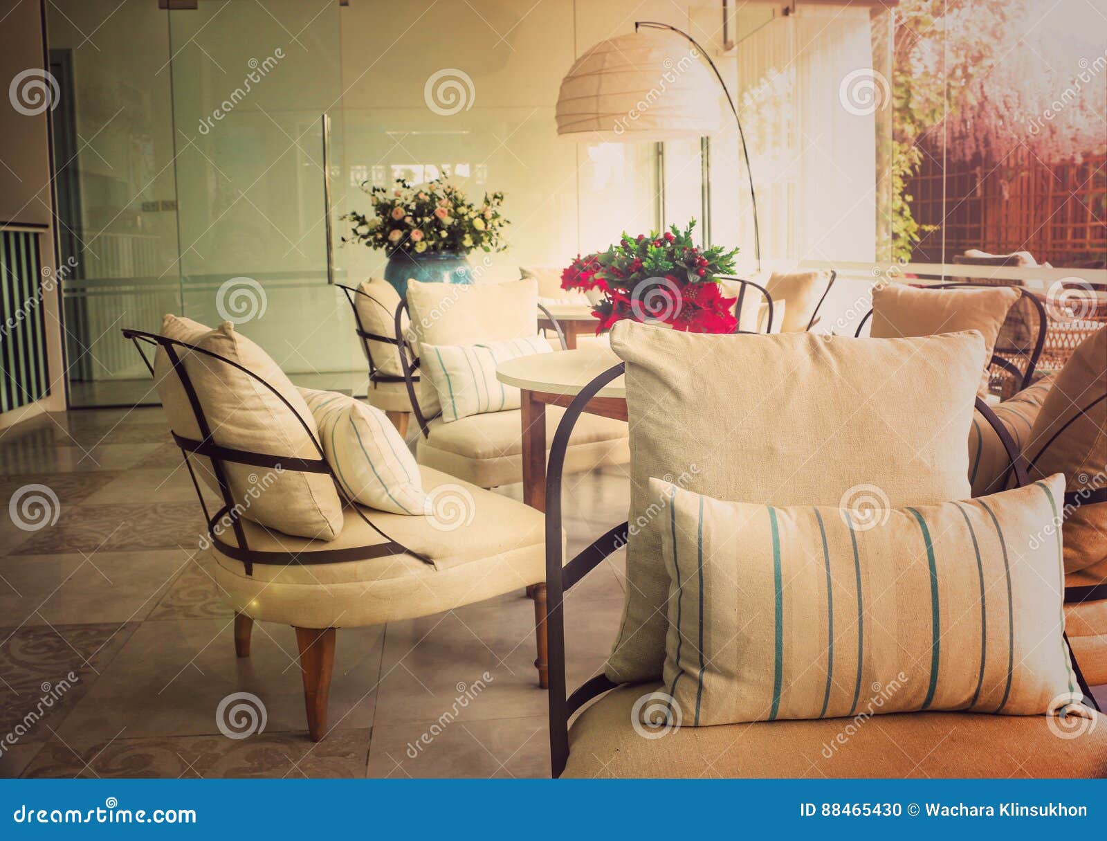 Interior Design Room Background. Interior Shell Decoration Design in ...