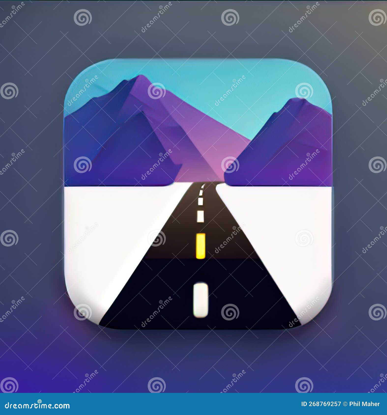 Interior Design Software App Icon. Generative AI. Stock Image - Image ...