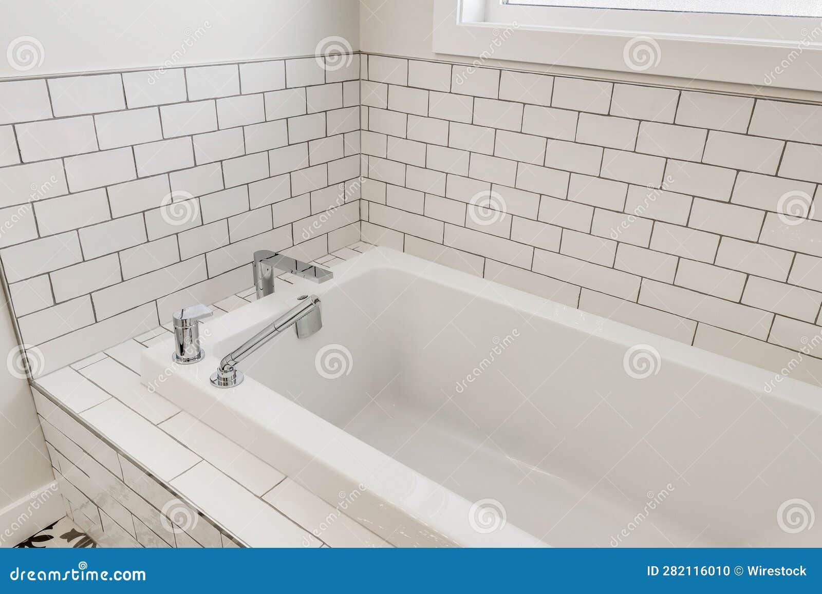 Interior Design of a Tap in a Modern Bathroom Stock Photo - Image of ...