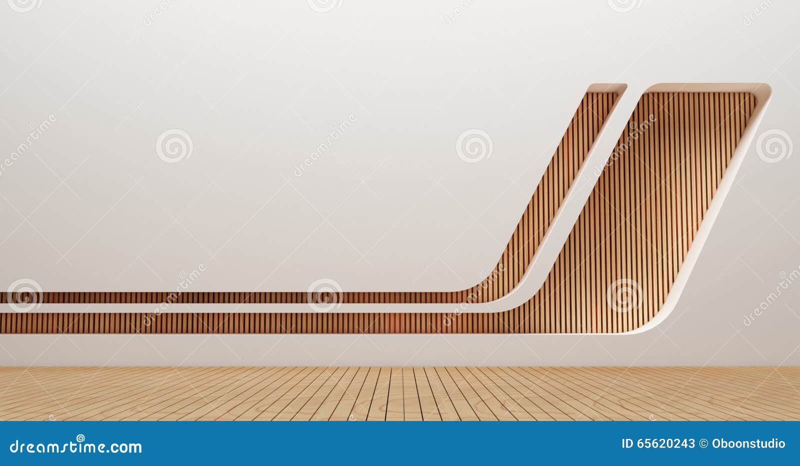 Interior Design Wall 3d Rendering Images Stock Illustration ...