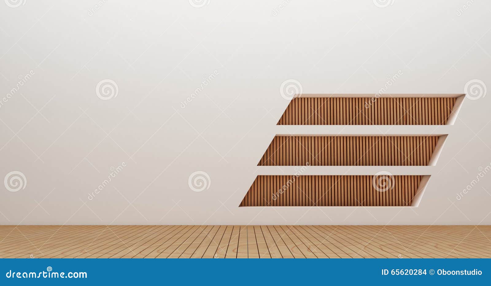 Interior Design Wall 3d Rendering Images Stock Illustration ...
