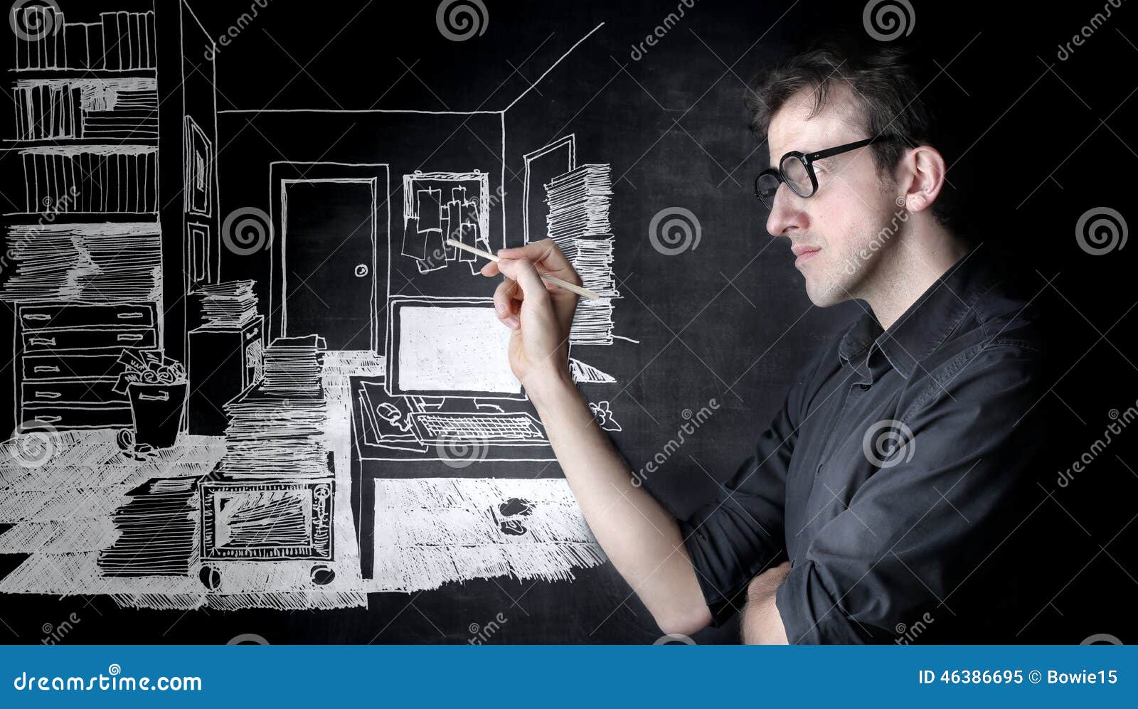 Interior designer stock image. Image of computer, designer - 46386695