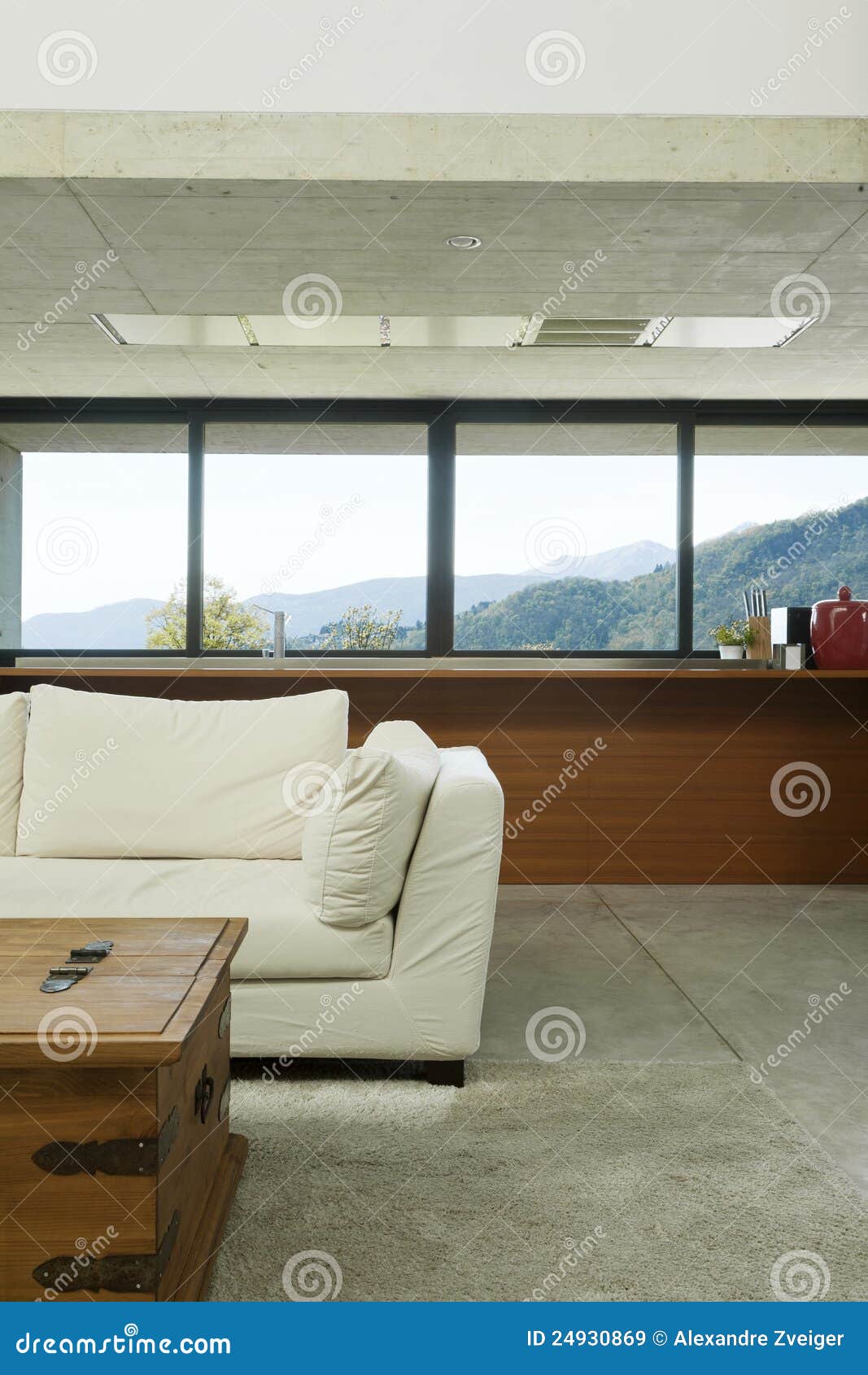 Interior, Detail of Divan Modern Architecture Stock Image - Image of ...