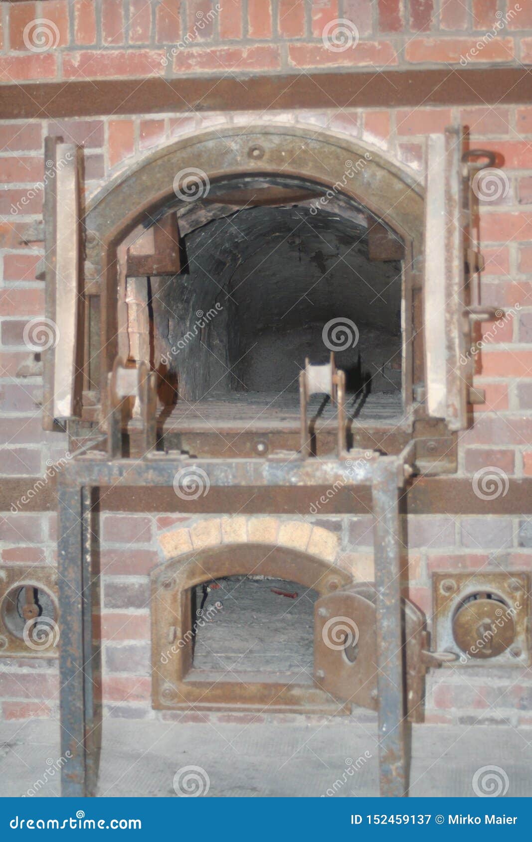 Interior Details of the Nazi Concentration Camp in Germany Editorial ...