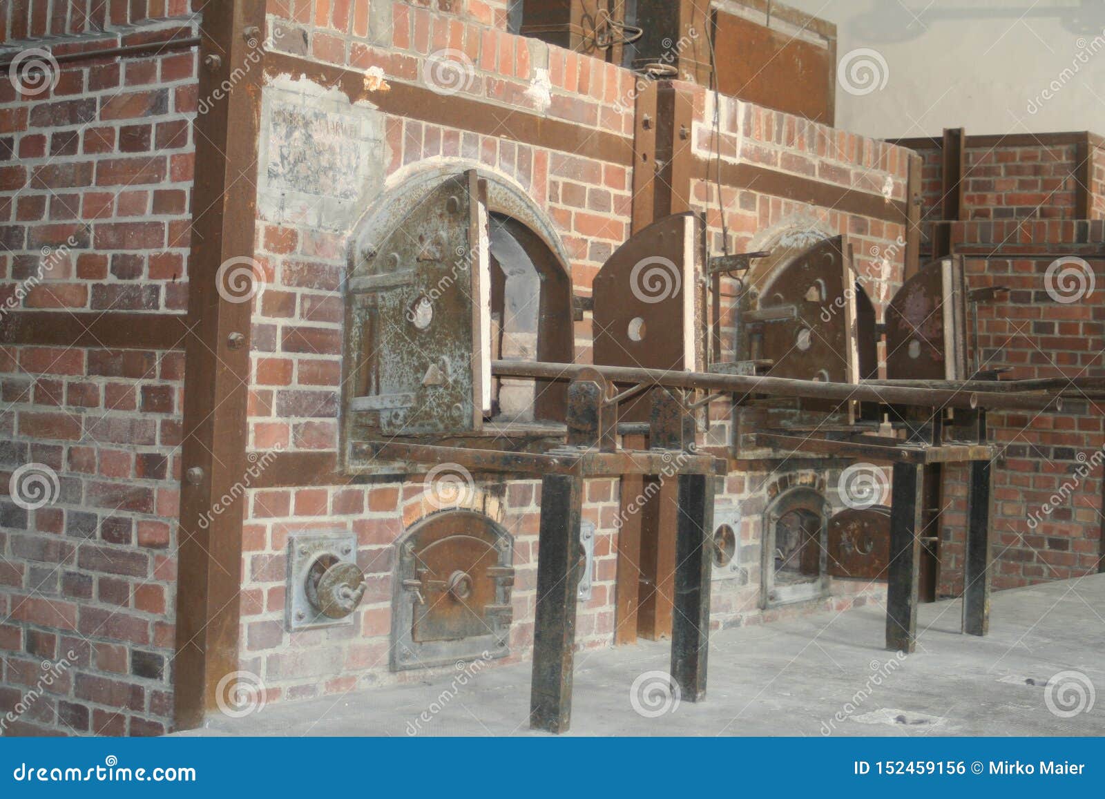 Interior Details of the Nazi Concentration Camp in Germany Editorial ...