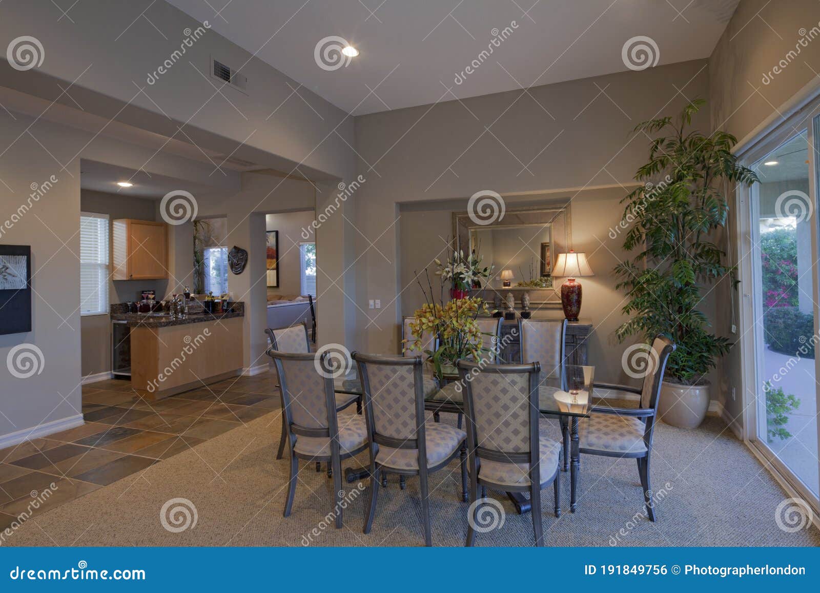 Interior of Dining Room of Manor House Editorial Photo - Image of ...