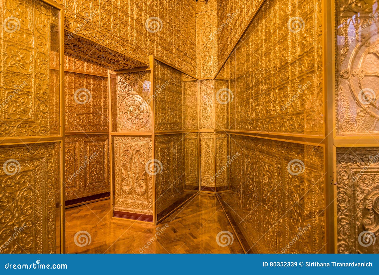 Interior Do Pagode De Botataung Imagem de Stock - Imagem de cultura ...