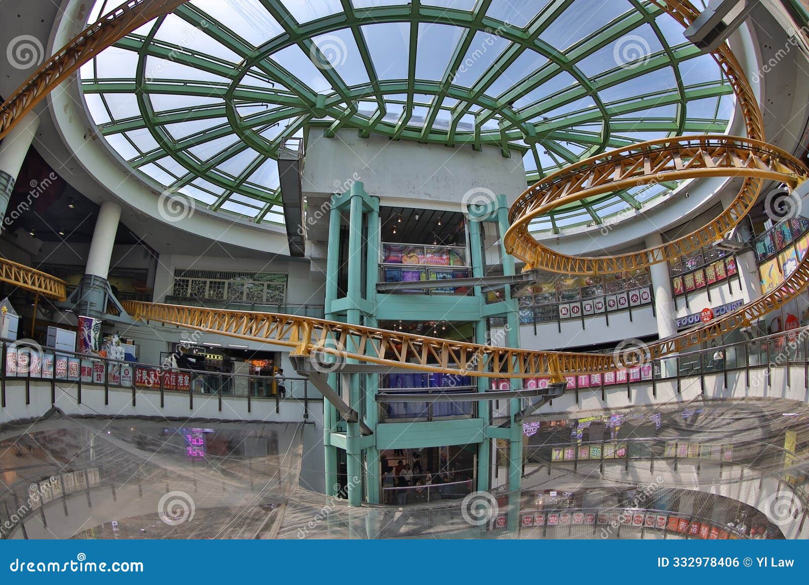 The Interior of Dragon Centre Shopping Mall Aug 27 2024 Editorial Photo - Image of interior ...