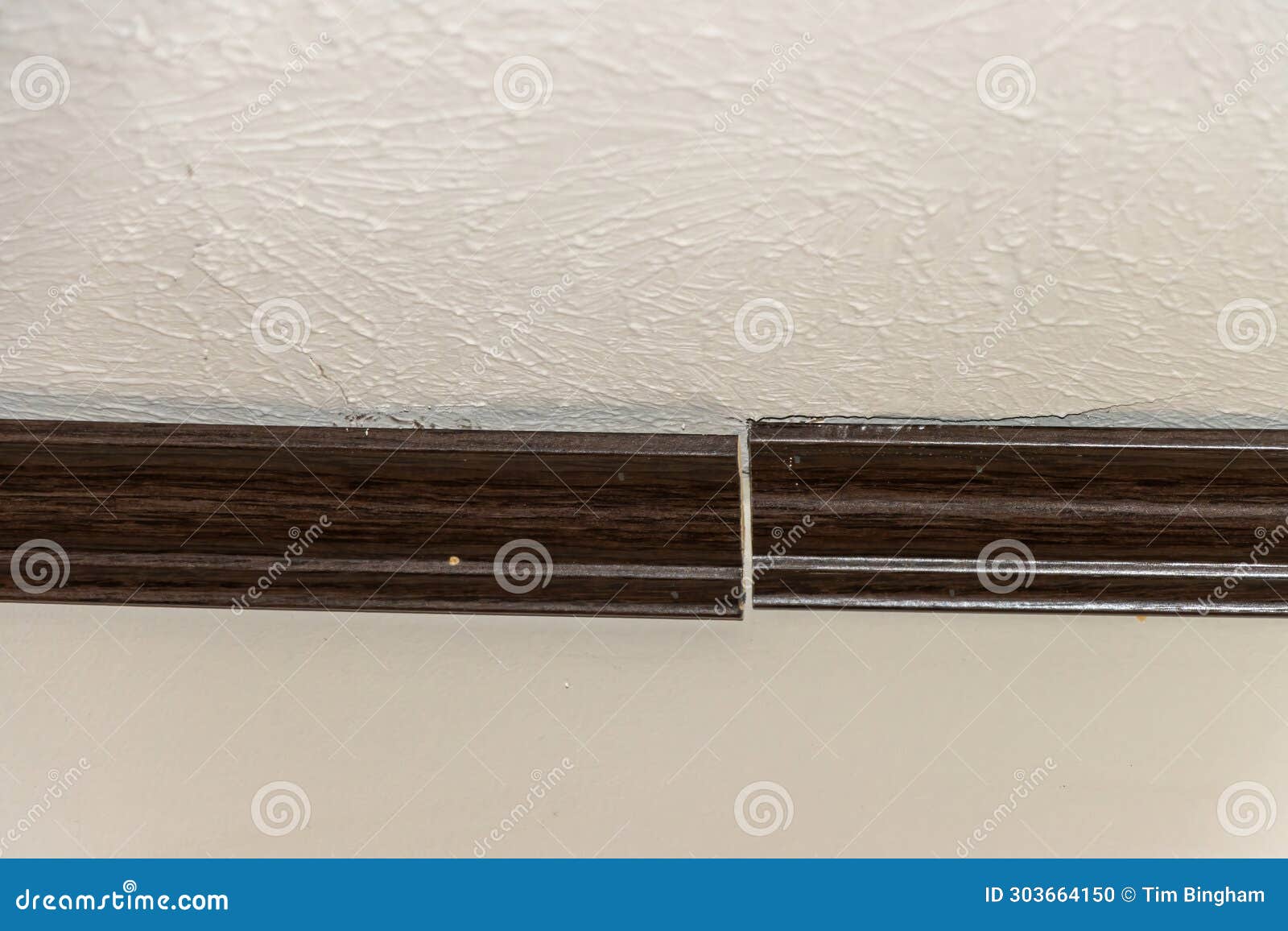 Interior Drywall Damage To Ceiling Stock Photo - Image of ceiling ...