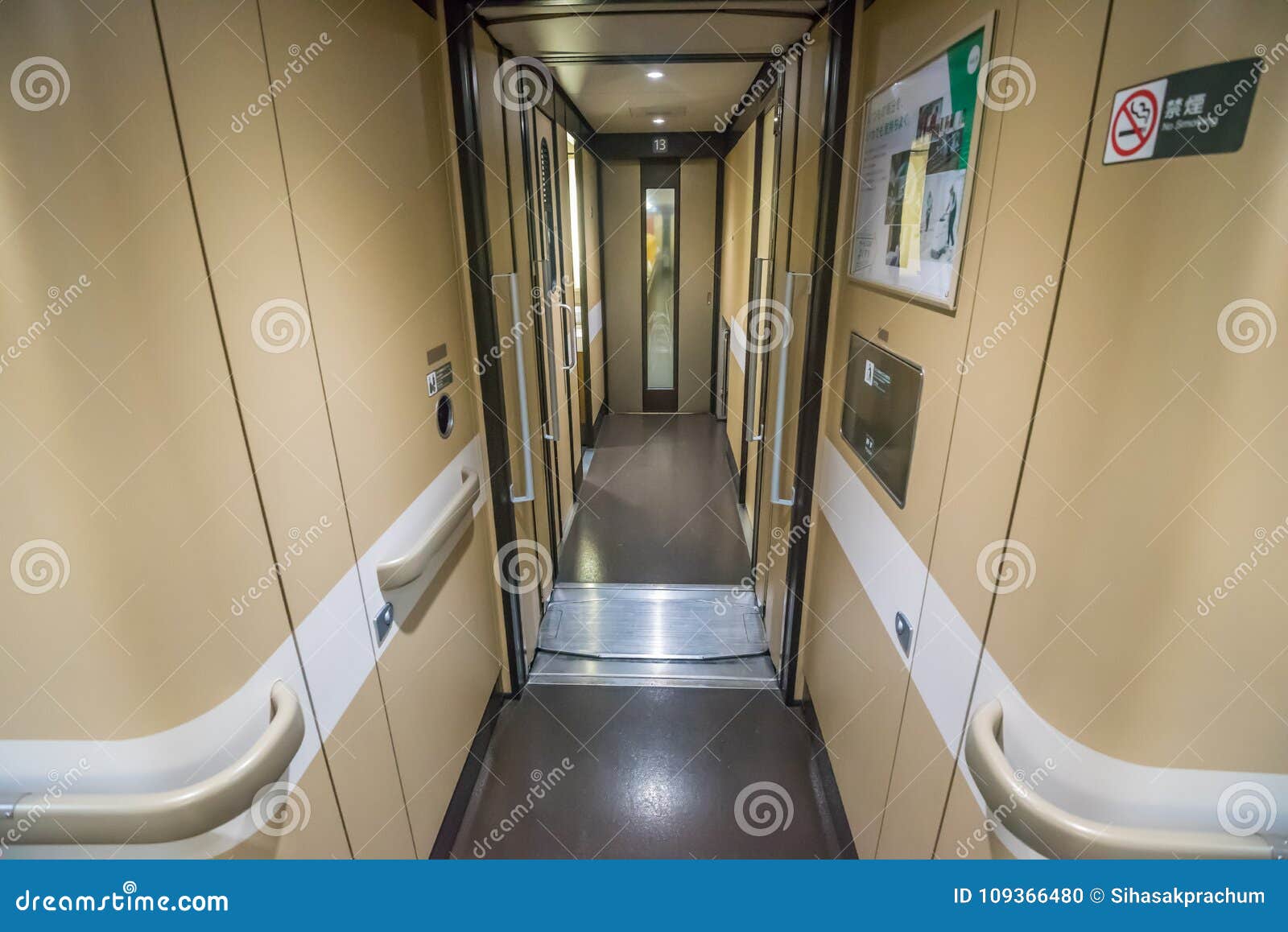 Interior of E6 Series Shinkansen Editorial Image - Image of rail ...