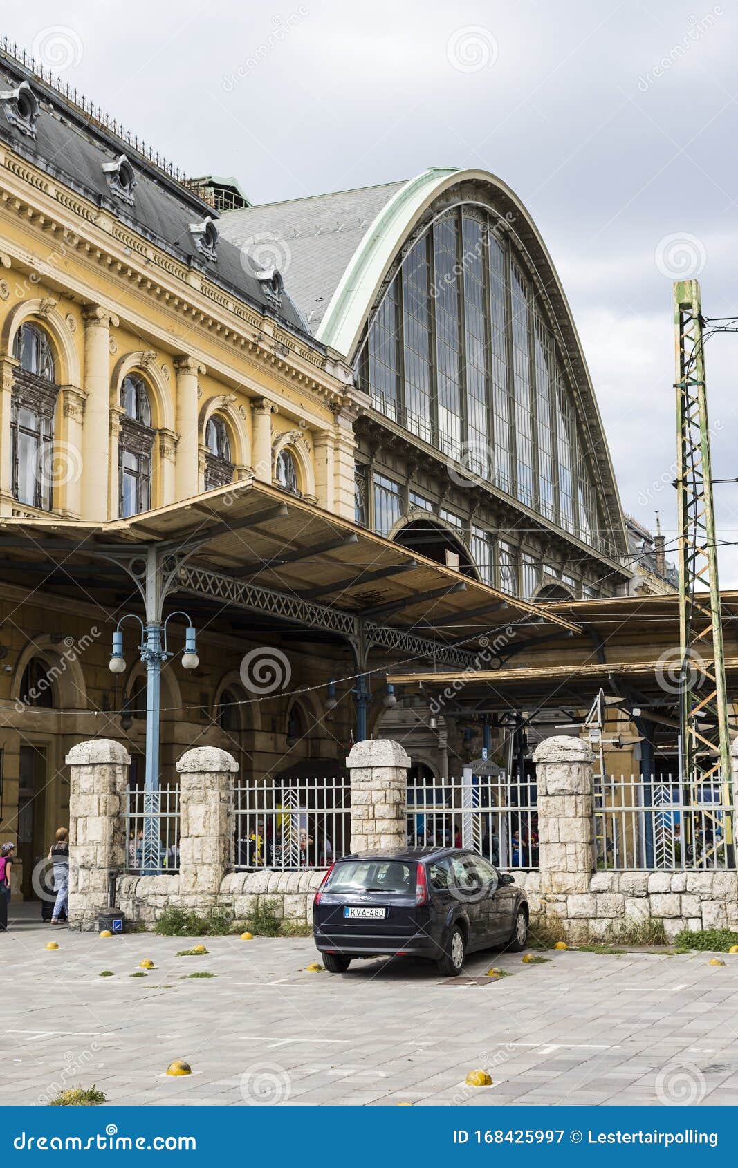 Interior Elements of the Old Keleti Train Station in Budapest ...